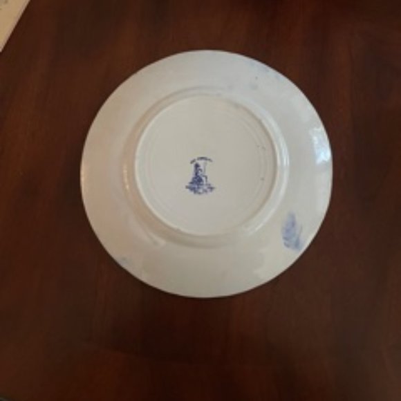 Dudson Wilcox & Till | Dining | Daisy Flo Blue Plate By Dudson Wilcox ...
